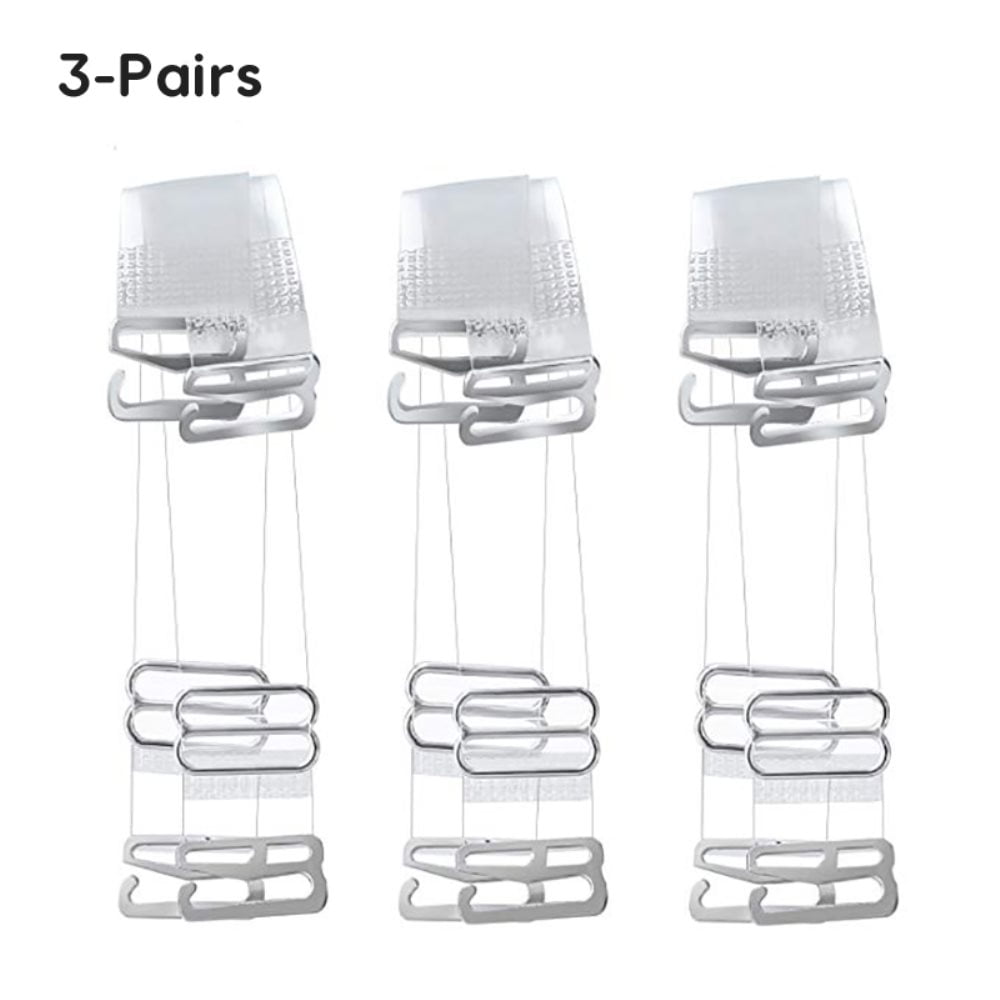 Click here for Freedo 3 Pairs Clear Bra Straps  Stainless Steel H... prices