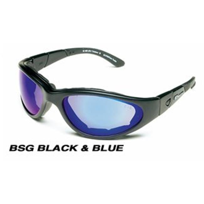 Body Specs BSG-BLUE Goggles Black Frame Blue Mirror Lens - Walmart.com ...
