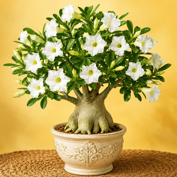 Pink Desert Rose Live Starter Plants for Planting, Adenium Obesum Plant ...
