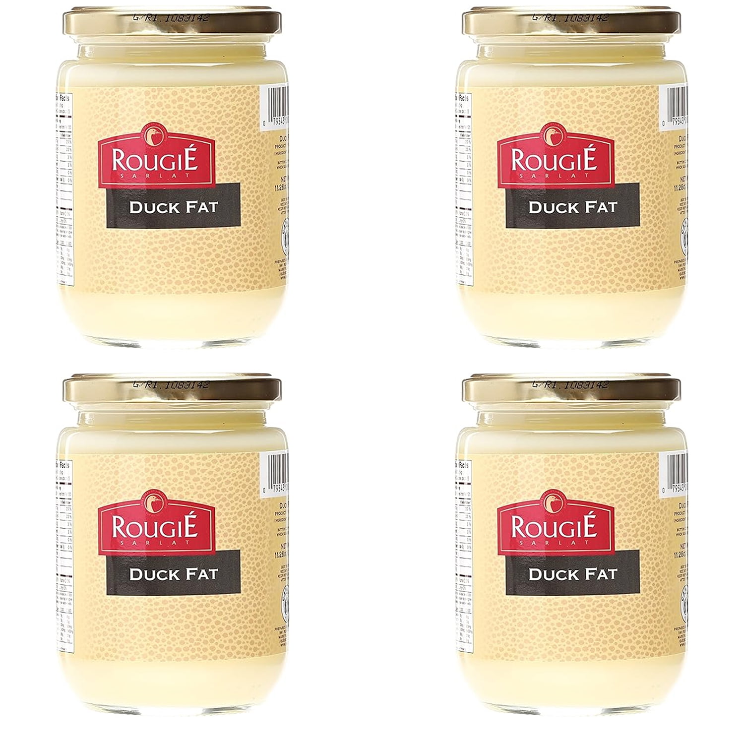 Click here for Rougié Rendered Duck Fat 320g  Pack Of 4 4x 320 G prices