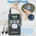 EXMAX® E108 Wireless Stereo FM Radio Receiver Portable Pocket Small ...