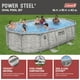 Coleman Power Steel Oval Pool Set, 16x10x42 in., Metal Frame, with Pump ...