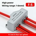 Agiufgs No-Cut T-Type Splitter Terminal, Screw-Locking High-Current ...