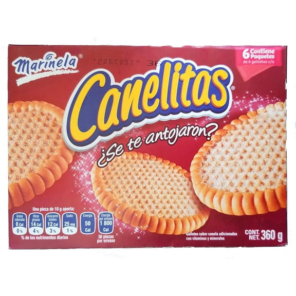 Marinela Sponch Cookies, 24 Count, Marshmallow and Sugary Topping Snack ...