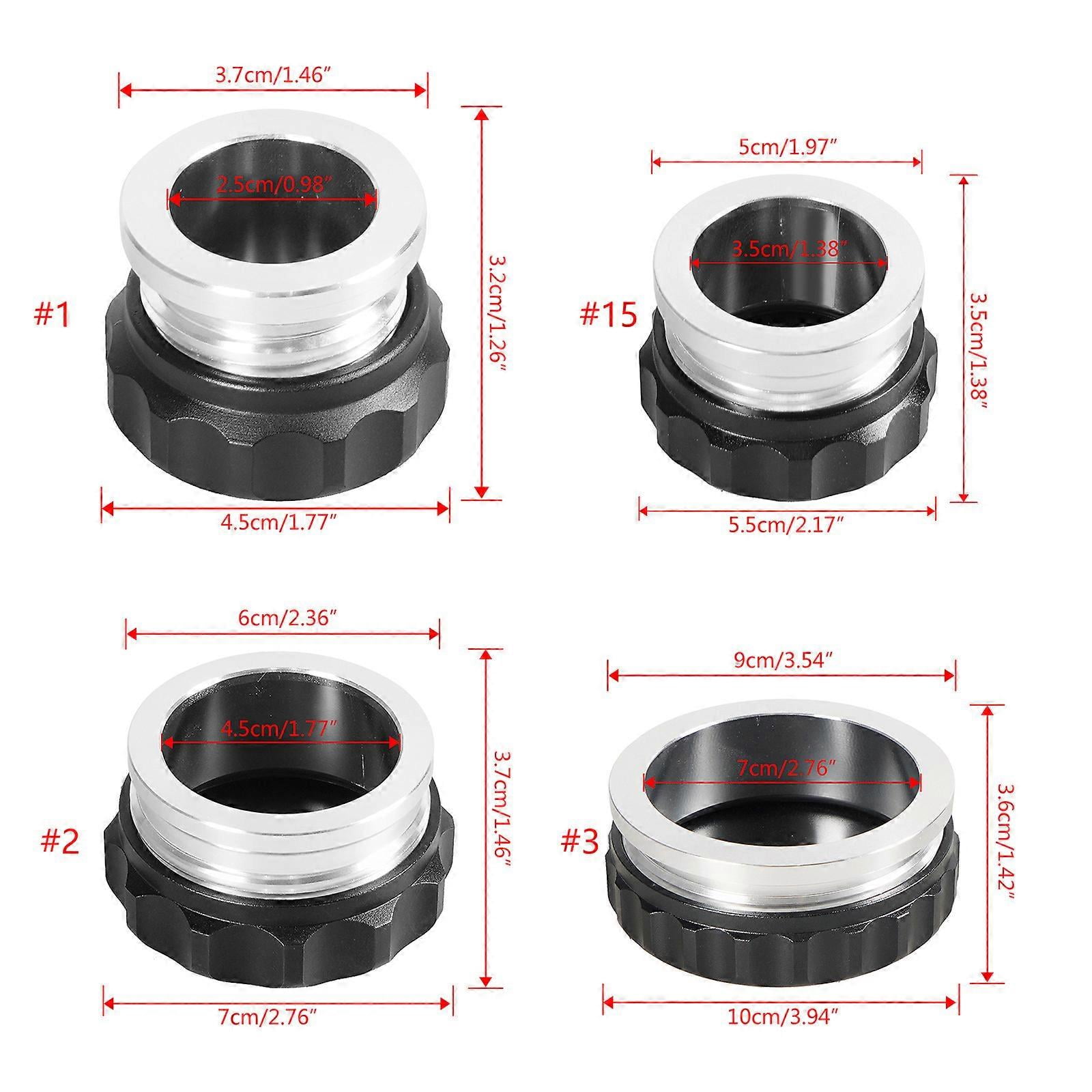 Radiator Surge Aluminum Weld Bung Water Tank-Cap Cover Fuel for Tank ...