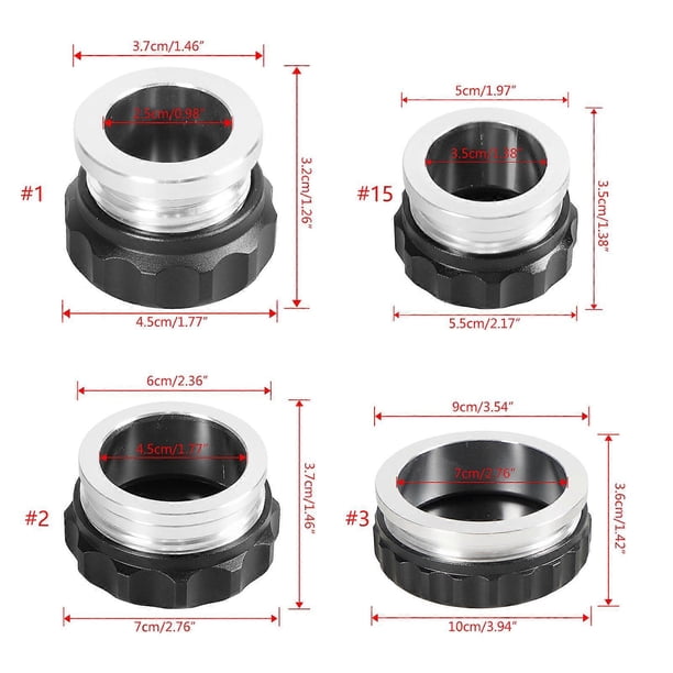 Radiator Surge Aluminum Weld Bung Water Tank-Cap Cover Fuel for Tank ...