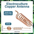 6 Pack Copper Gardening Antenna Kit 10 Gauge 99% Pure Copper Wire Plant ...