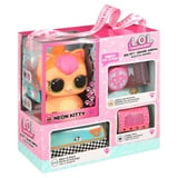 L.O.L Surprise! Big Pet Neon Kitty Doll Playset, 15 Pieces - Walmart.com