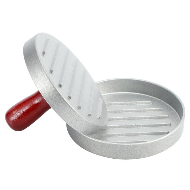 Burger Press,Round Heavy-Duty Cast Iron Smash Burger Press Meat Steak ...