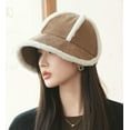 CoCoMangos Corduroy Baseball Cap for Women Fuzzy Beanies Cap for Women ...