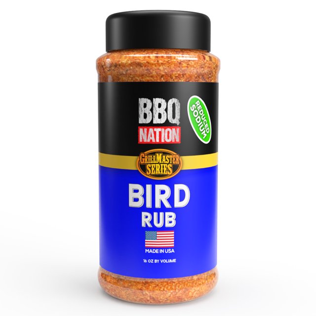BBQ NATION GrillMaster Series Reduced Sodium BIRD Rub - Walmart.com
