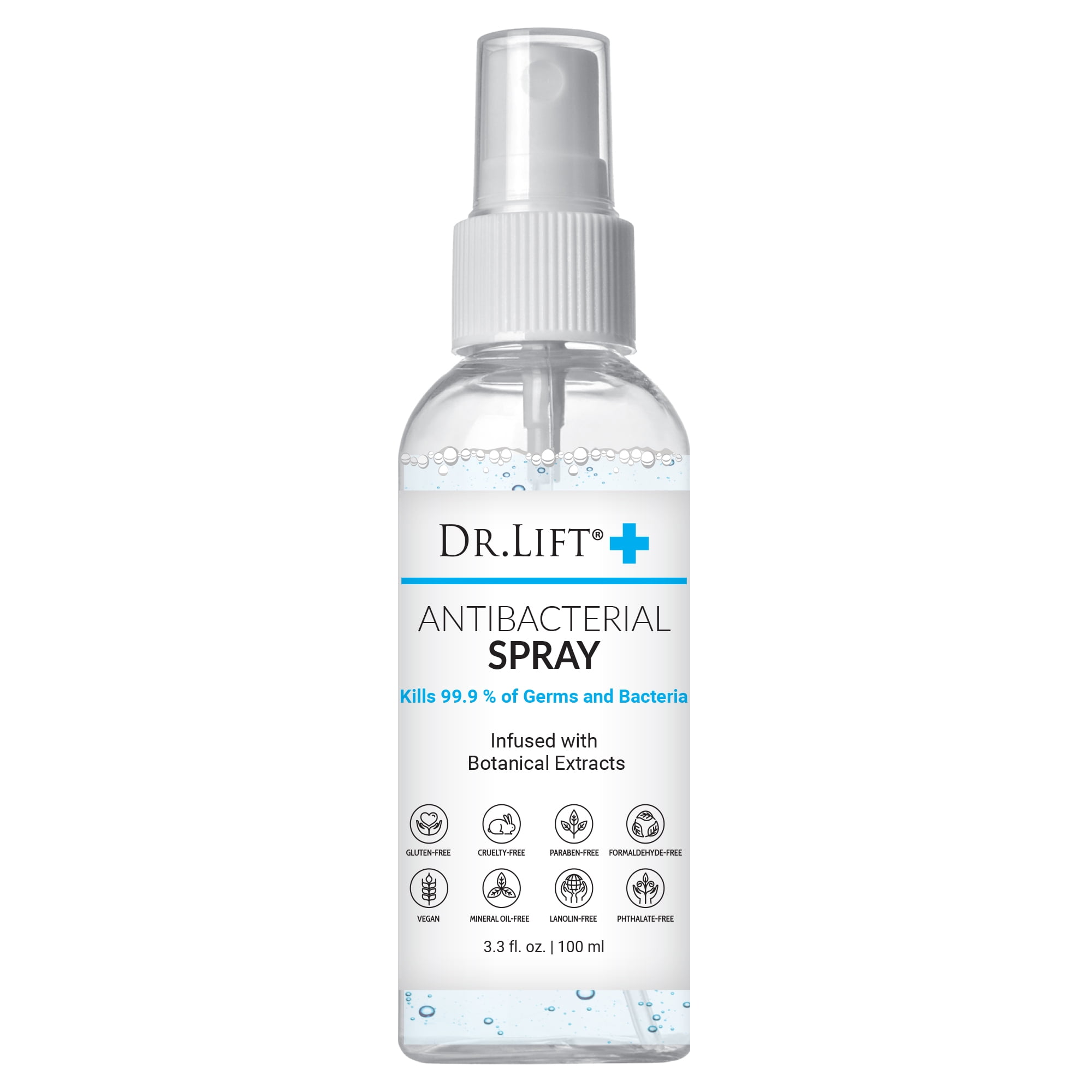 Dr. Lift Antibacterial Spray, 3.3 oz - Walmart.com