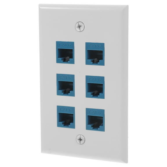 BASEPORT Multi-Plug Media Wall Outlet: USB Ports, HDMI, Ethernet, Coax ...