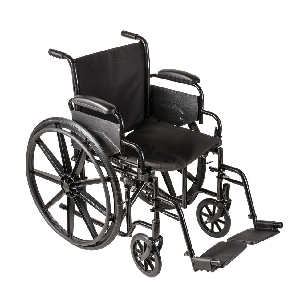 DMI 18" Wheelchair with Removable Desk Arms - Walmart.com - Walmart.com