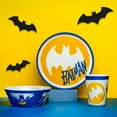 Zak Designs DC Comics Batman Kids Dinnerware Set 3 Pieces, Durable and ...