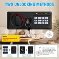 2.3 Cuft Fire proof Safes for USE, Digital Safe Box with Programmable ...