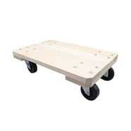 Costway Lightweight Heavy-Duty 2pc 440lbs Rectangle Wooden Platform ...