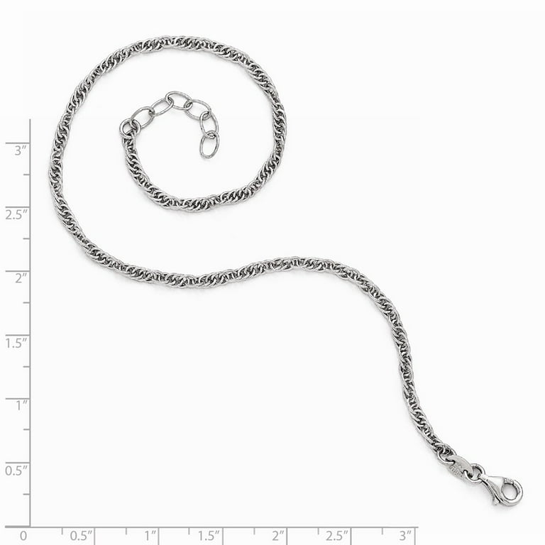 10.5 inch ankle bracelet store