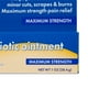 Sunmark Triple Antibiotic Ointment Plus Pain Reliever, 1 Oz. - Walmart.com