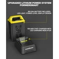 PowerSmart 80V 6Ah Lithium-Ion Replacement Battery for Lawn Mower ...
