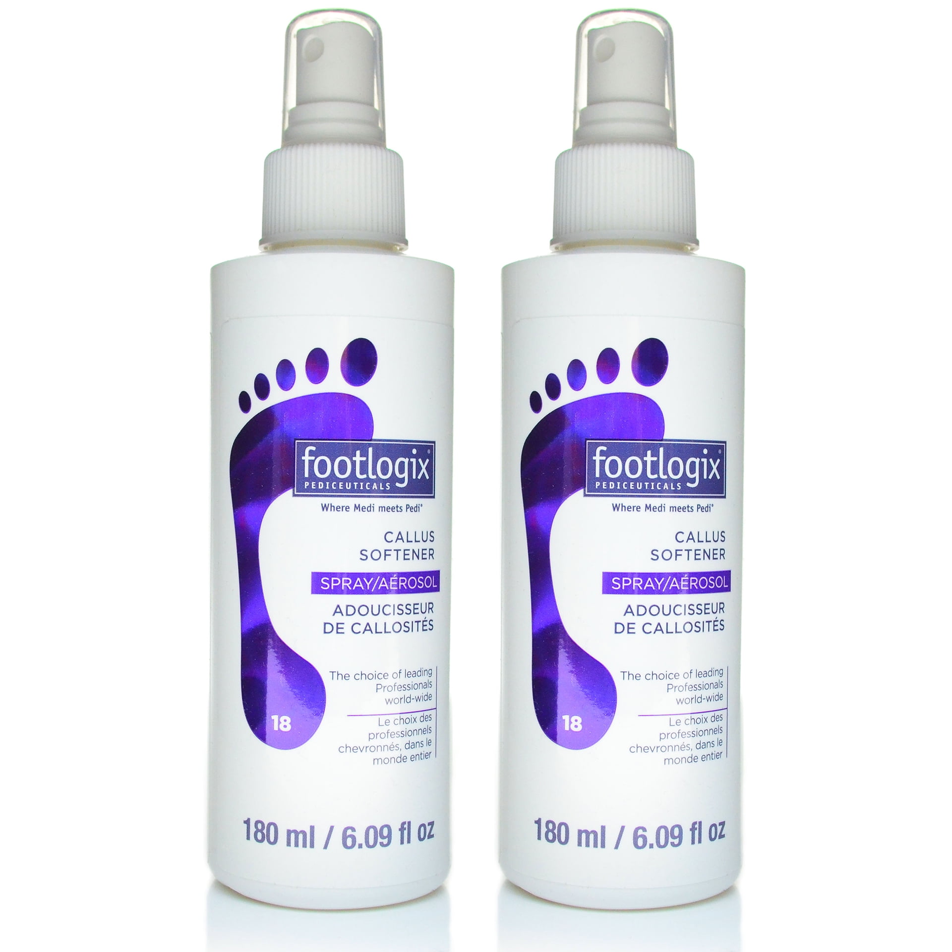 Footlogix Professional Callus Softener 6.1 fl. oz - Pack of 2 - Walmart ...