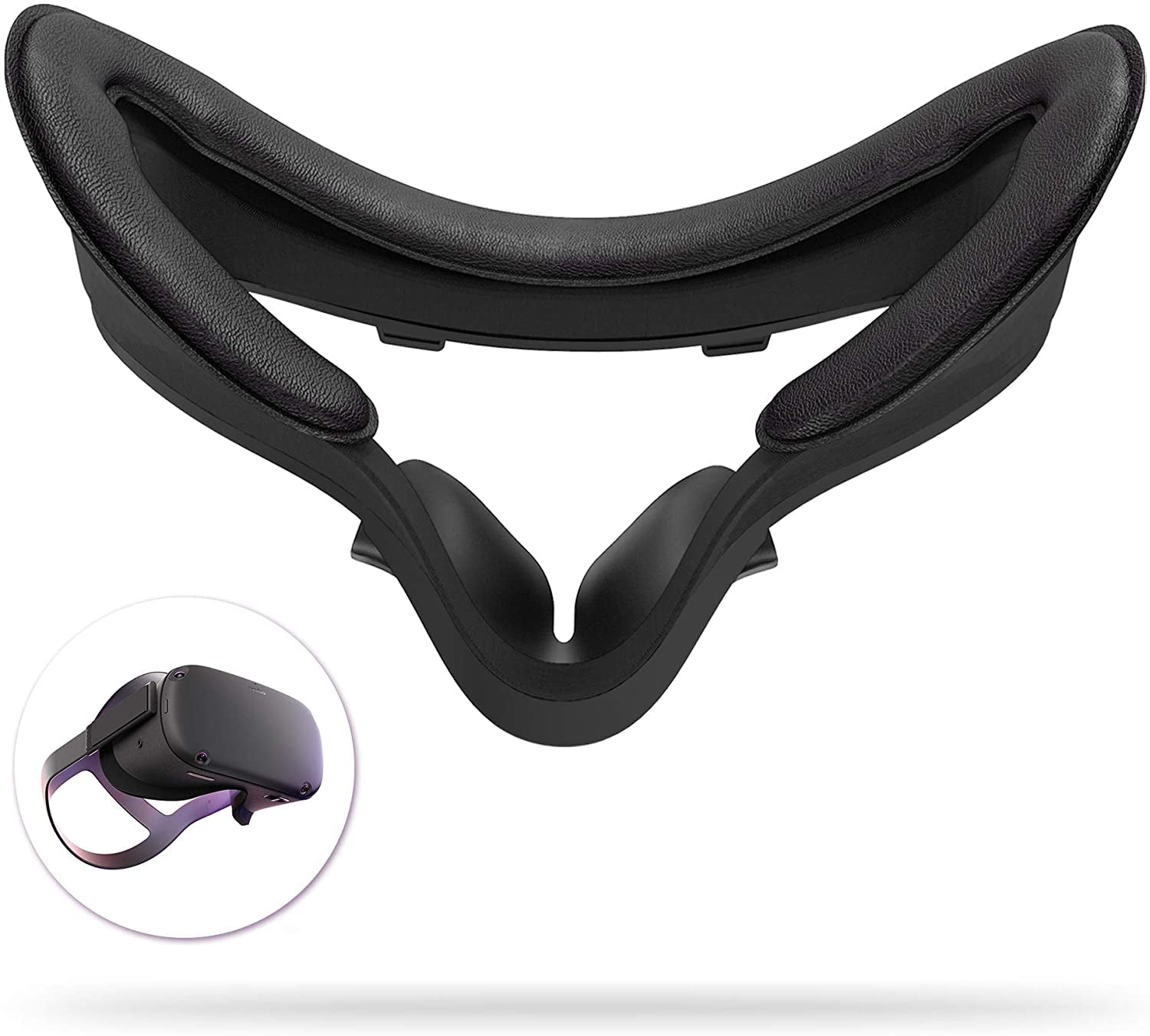 AMVR VR Facial Interface Bracket & PU Leather Foam Face Cover Pad ...