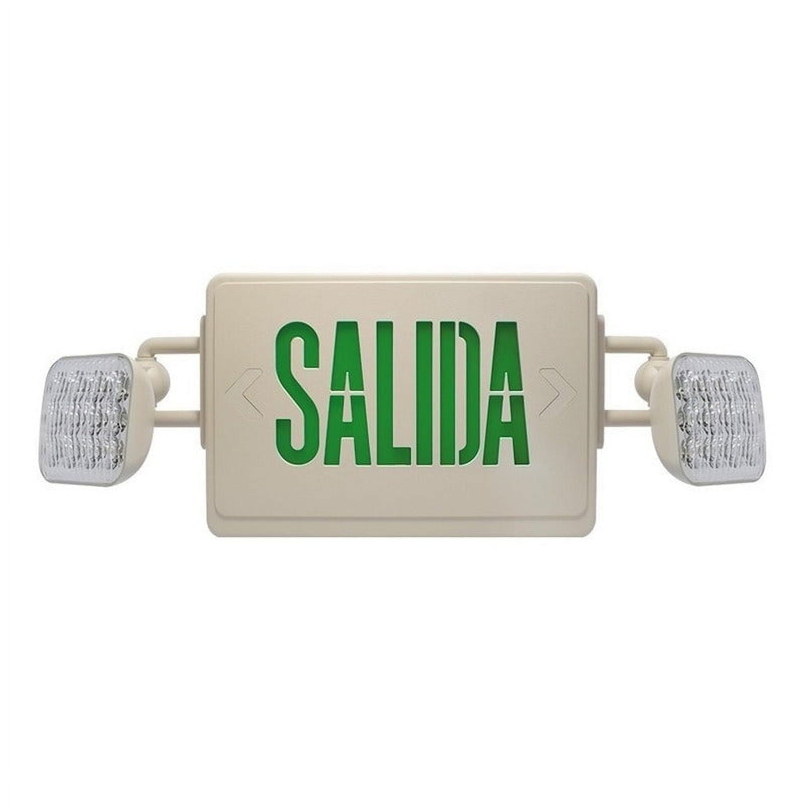 Letrero De Salida, Estevez, Con Luces Emergencia Estevez 5120 | Walmart ...