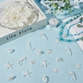 1 Set 150G Acrylic Imitation Pearl Pendants Mixed Shapes Ocean Themes ...
