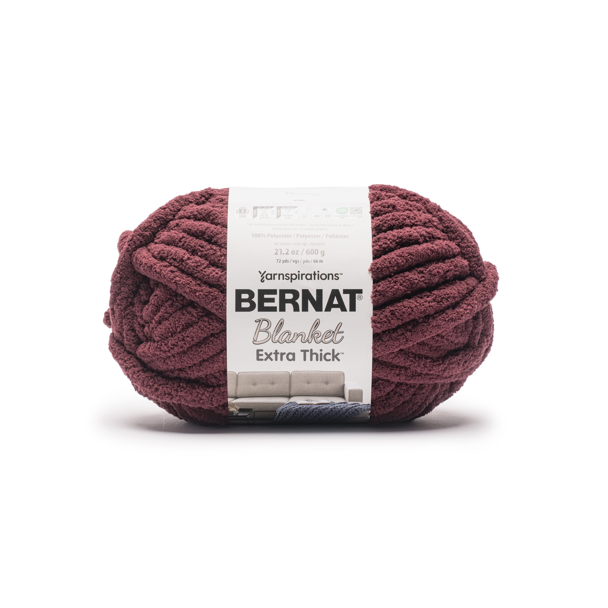 Click here for Bernat Blanket Extra Thick #7 Jumbo Polyester Yarn... prices
