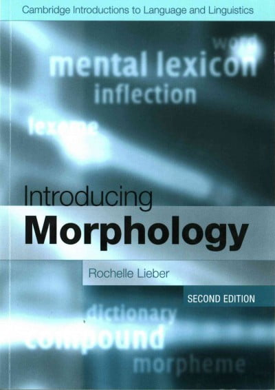 Pre-Owned Introducing Morphology (Paperback) 1107480159 9781107480155 ...