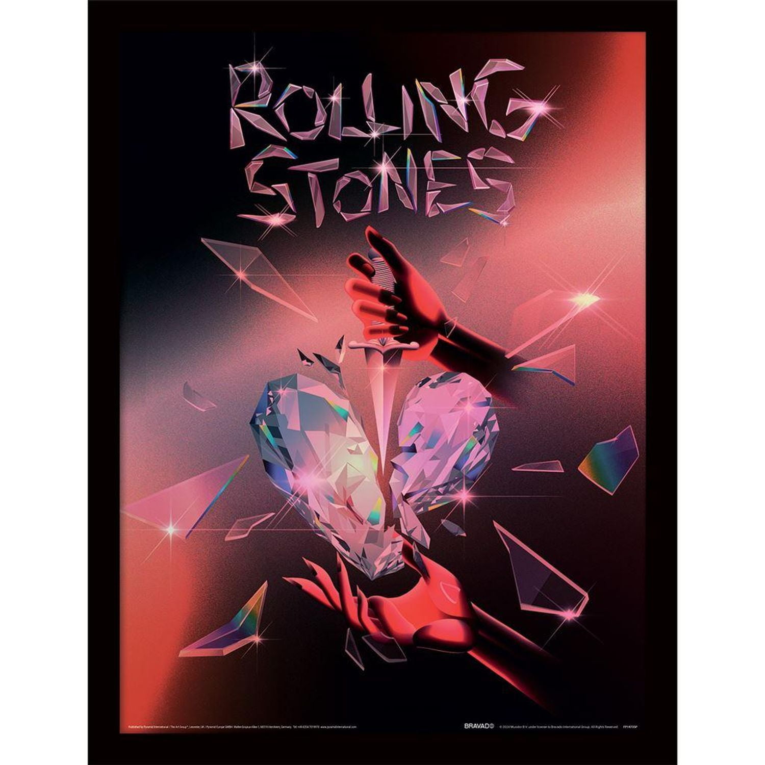 Click here for The Rolling Stones Hackney Diamonds Shattered Fram... prices