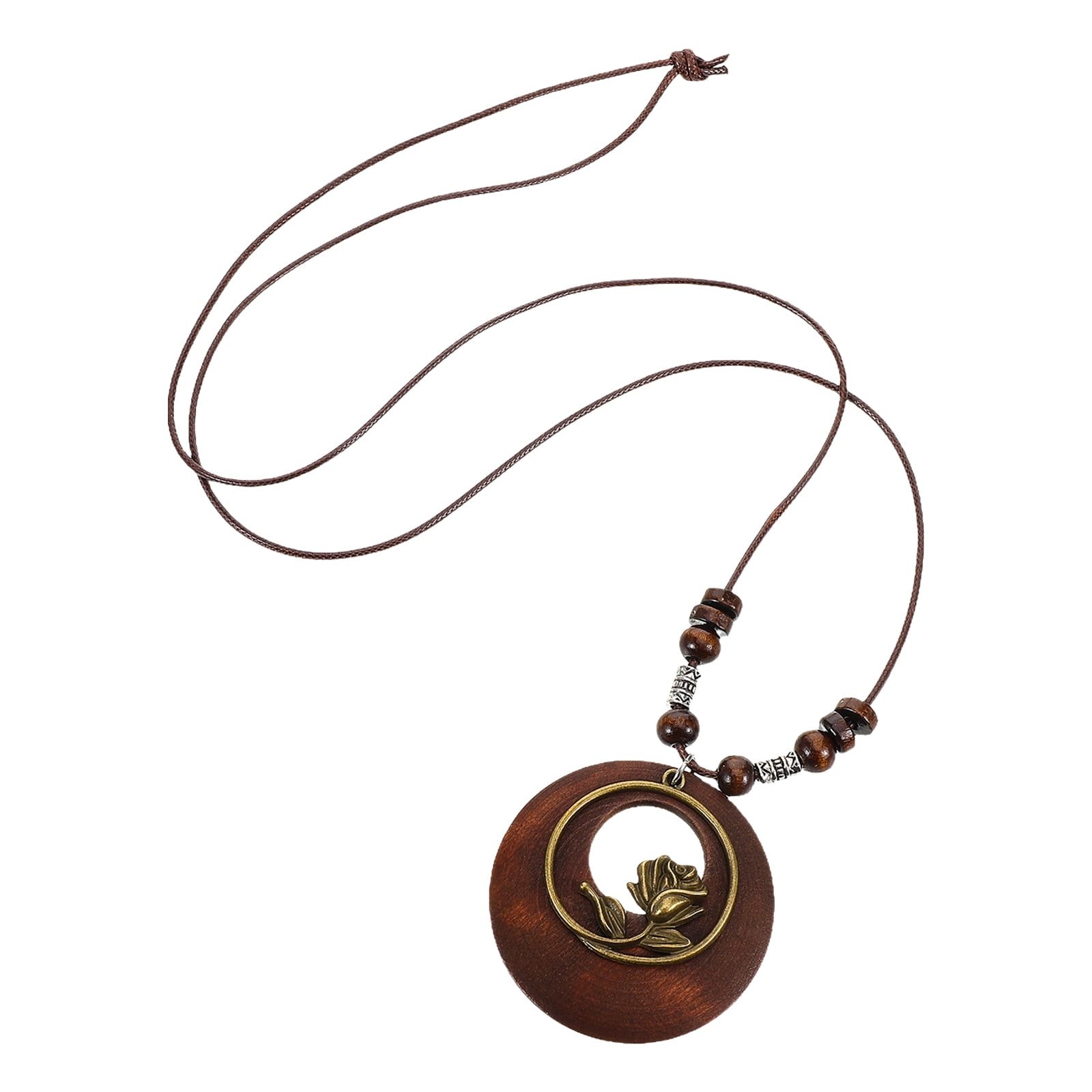 Click here for Brightfufu 2pcs Western Necklace Hollow Out Bohemi... prices