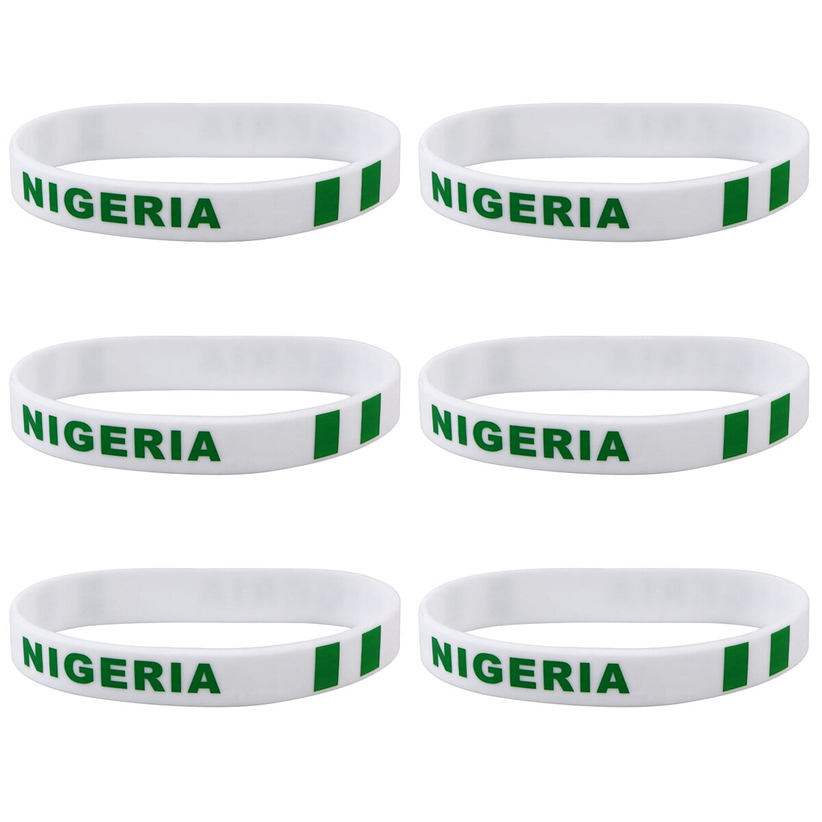 Click here for Ounona 6 Pcs Country Silicone Wristband Fashion Sp... prices