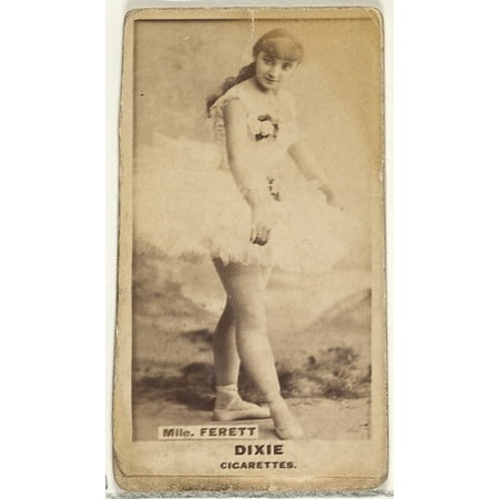 Mlle. Ferett, from the Actors and Actresses series (N45, Type 1) for ...