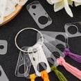 3 Bags Acrylic Thread Winding Boards with 1Pc Iron Loose Leaf Book ...