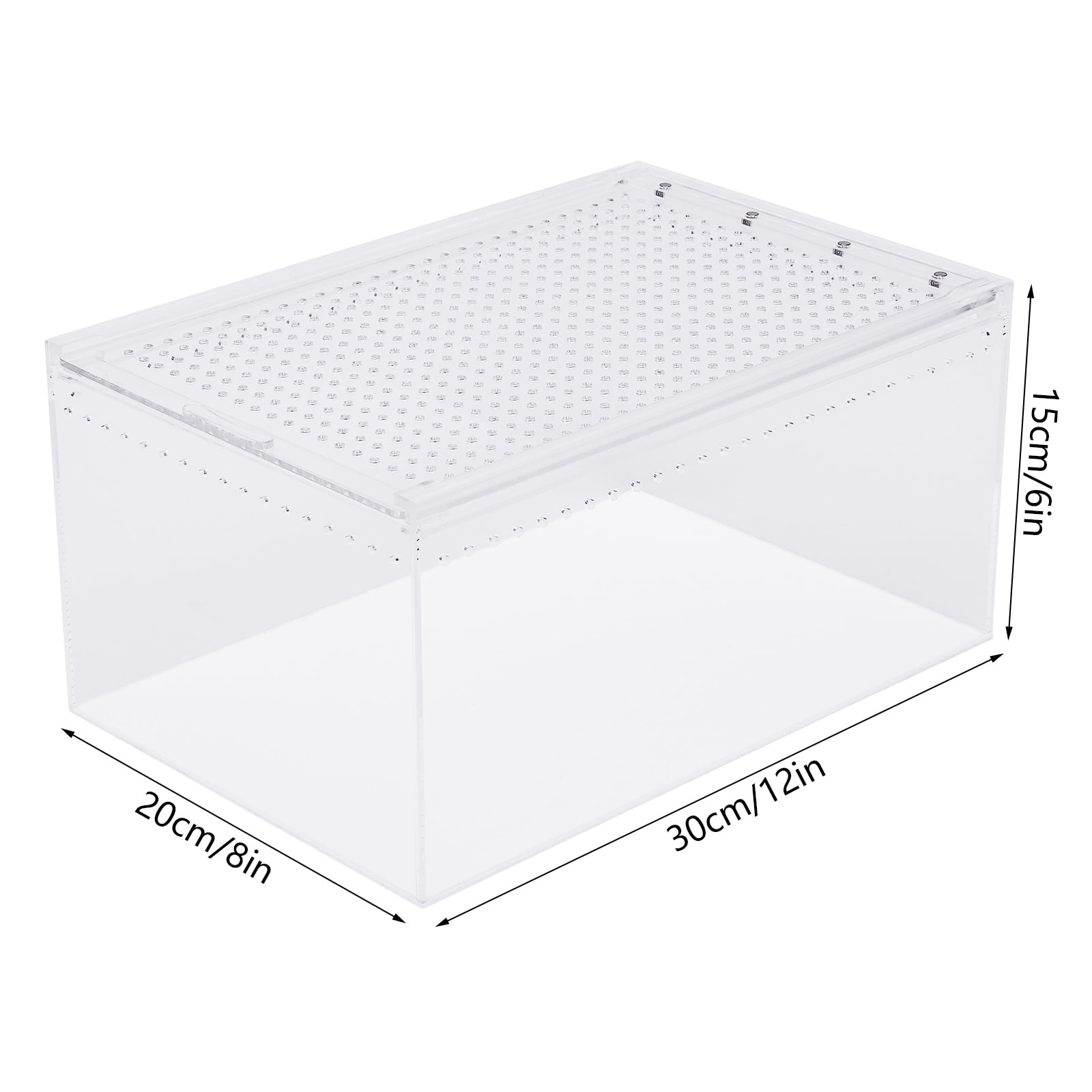 Buy Reptile Feeding Box Portable Small Snake Terrarium Habitat Mini Pet ...