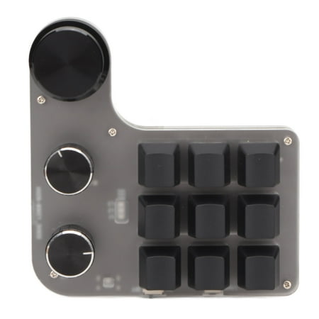 Mini 9 Key Mechanical Keypad RGB Gaming Keyboard Portable One Handed ...