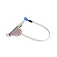 Full Size Bracket Motherboard 9pin to 2 Ports USB 2.0 Female Back Panel ...