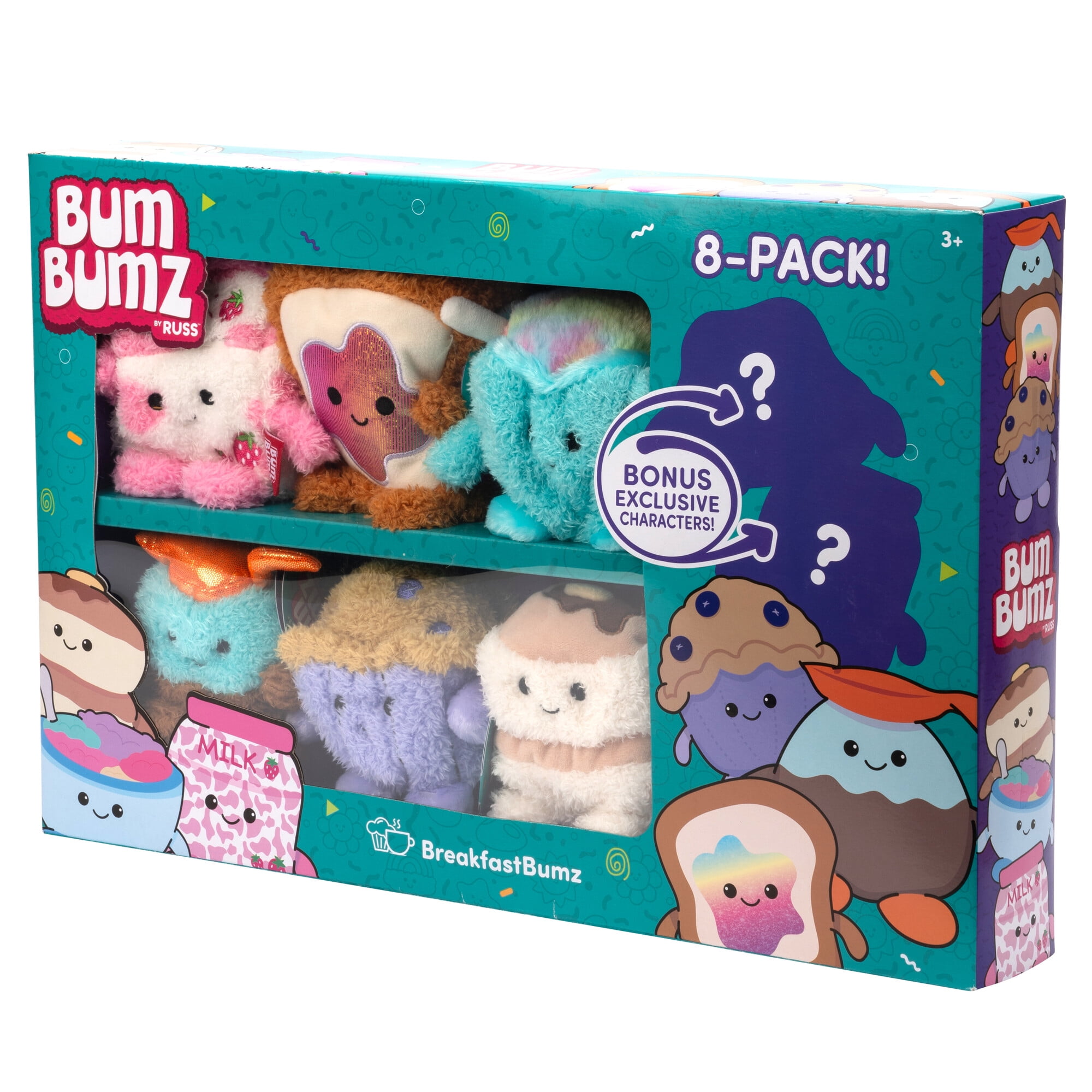 Russ Berrie Bum Bumz - 4.5 inch Assorted Childs Bum Bumz Plush WMT ...