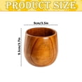 USUERY Wild Jujube Wood Japanese Mug Large Belly Cup for Tea Coffee ...