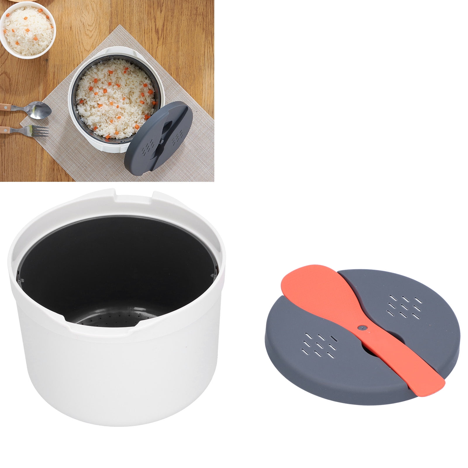 Click here for Loewten Kitchen Cookware  Rice Steamer Durable 2l... prices