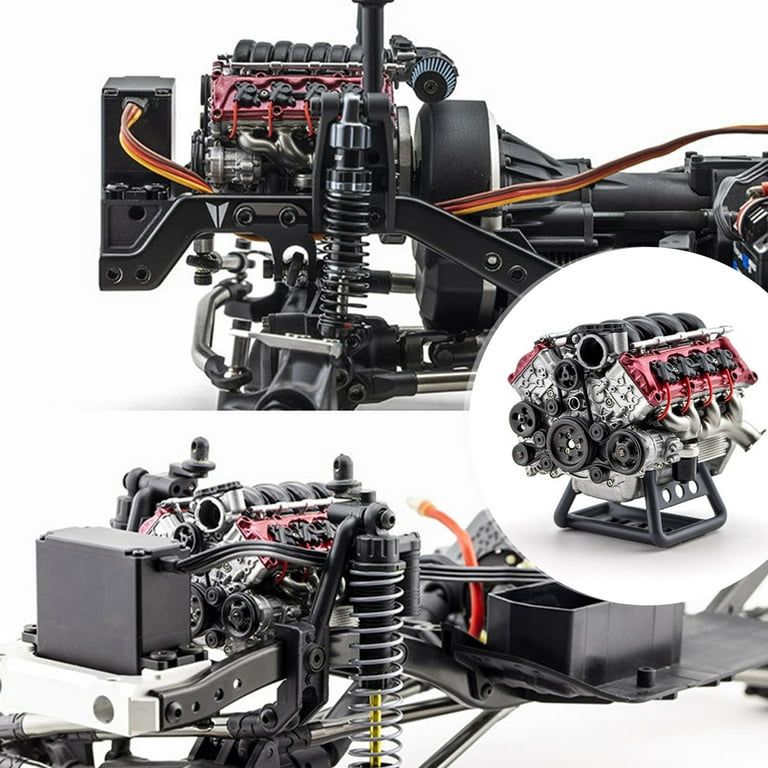 Working Mini V8 Engine FunXylophy Mini V8 Engine Model Kit - Working 3D ...