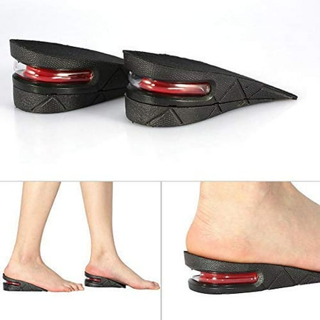 Increase heel insoles 1 pair, unisex insole, invisible soles to ...