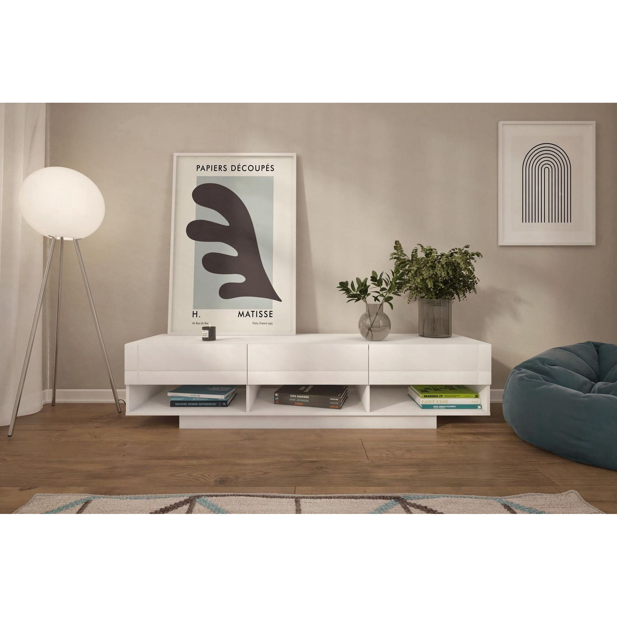 Click here for Nexera Stereo 3 Drawer 72-Inch Tv Stand 72-Inch prices