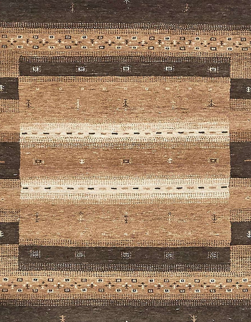 Ahgly Company Indoor Rectangle Abstract Sangria Brown Abstract Area ...