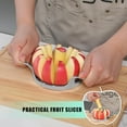 Apple Core Slicer - Easily Cut Smooth Apple Slices with 12-Stainless ...