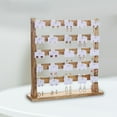 Segolike Wood Jewelry Display Stand, Wooden Earring Display Stand with ...