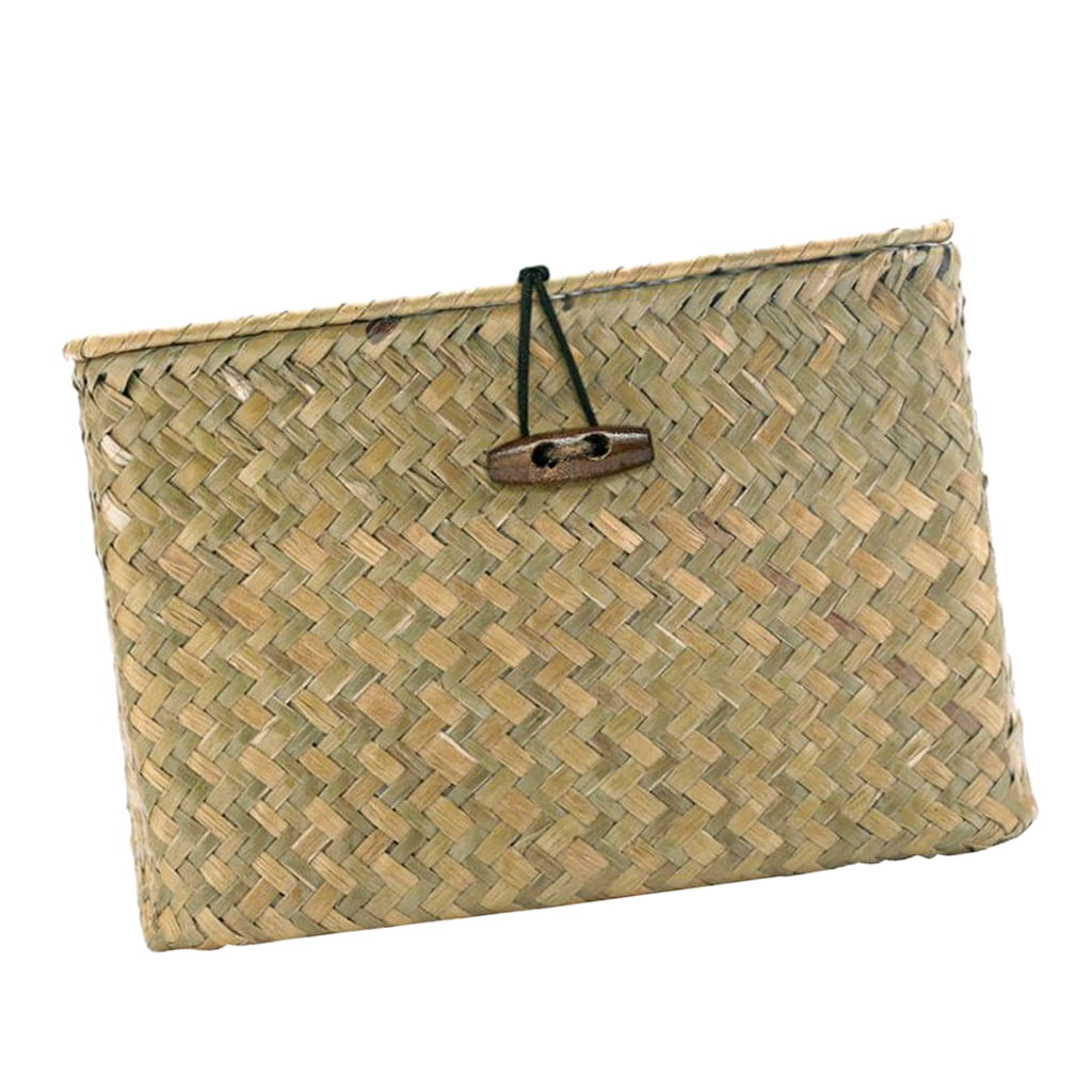 Seaweed Woven Stackable Storage , Kids Toys Books Desktop Gadget ...