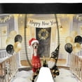 Happy New Year 2026 Italian Greyhound Santa Gnome Holiday Party Snow ...
