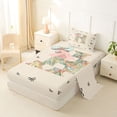 Catabedysis Cute Coquette Bowknot Twin Sheets,Initial Lettering Design ...